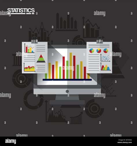 Statistics Data Business Report Stock Vector Image And Art Alamy