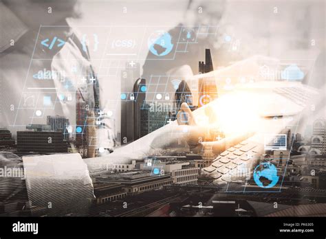 Coding Software Developer Work With Ar New Design Dashboard Computer
