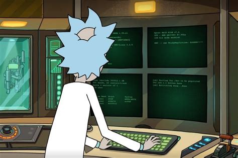 Rick Uses Debian R Debian
