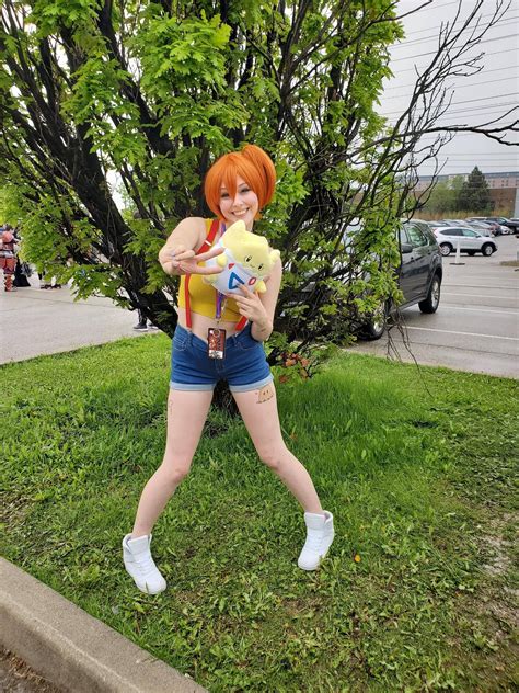 Misty Cosplay I Wore To A Con Recently Self Misty Cosplay Misty Costume Misty Pokemon