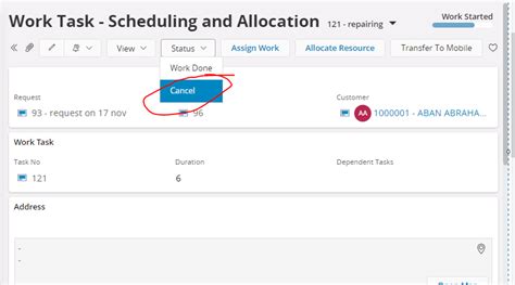 Cancel Or Delete Work Task Ifs Community