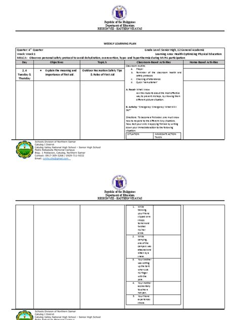 Wlp Sample Pdf First Aid
