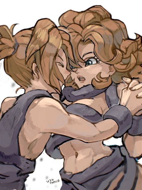 Ayla And Kino Chrono Trigger Drawn By Uzutanco Danbooru
