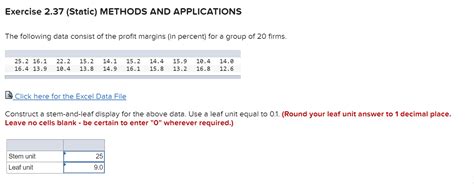 Solved Exercise 237 Static Methods And Applications The
