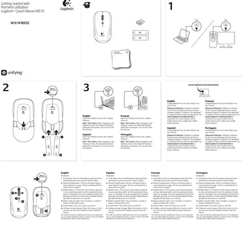 Logitech Far East Mr Ghz Cordless Mouse User Manual