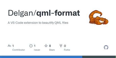 Github Delganqml Format A Vs Code Extension To Beautify Qml Files