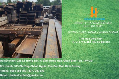 Phế Liệu Huy Lộc Phát Thu Mua Thép Hình H U I V L Phế Liệu Cũ ⚡️【06 08 2025】