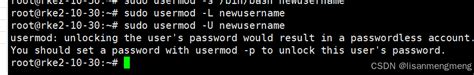 Usermod 命令介绍和使用案例usermod命令用法 Csdn博客