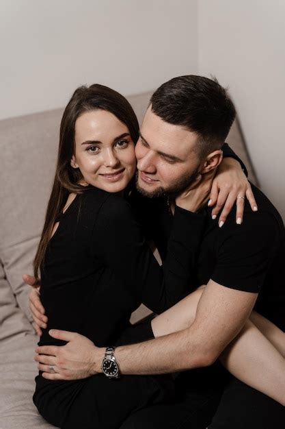Premium Photo Love Story Of A Couple Spending Time In Cozy Room At