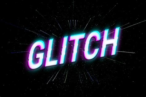 glitch text effects graphic by mahmud ovi01777 · creative fabrica