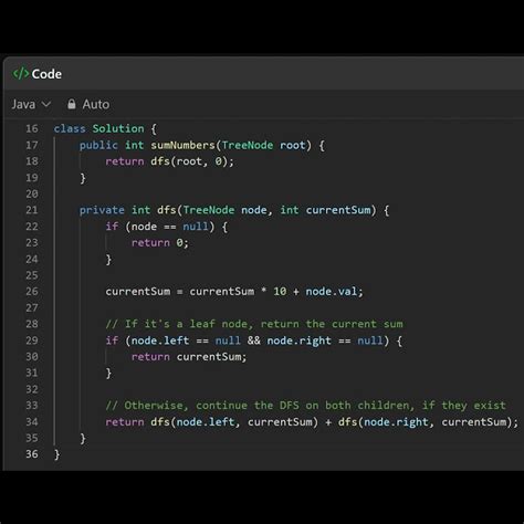 129 Sum Root To Leaf Numbers Youtube