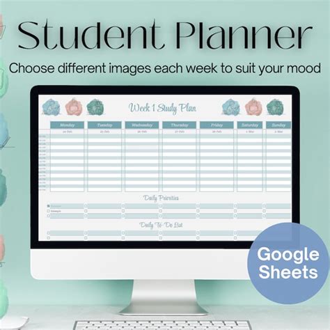 Degree And Course Planning Template Etsy