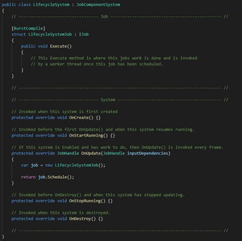 Ecs Jobs And Job Component System Part 5