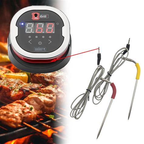 2 Pack Replacement Meat Probe Temp Meat Probe Replacement For Weber
