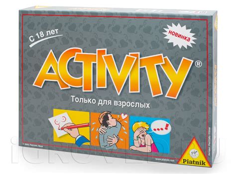 Активити для взрослых 18 Купить настольную игру обзор отзывы цена в Игровед