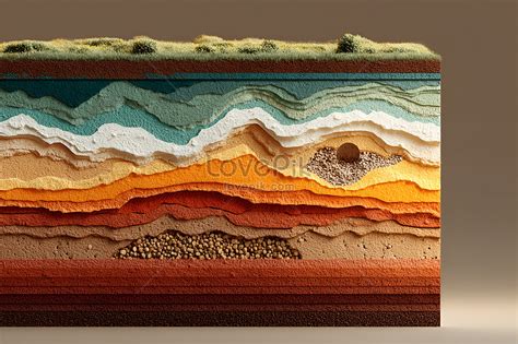 지질 프로파일 다이어그램 디스플레이