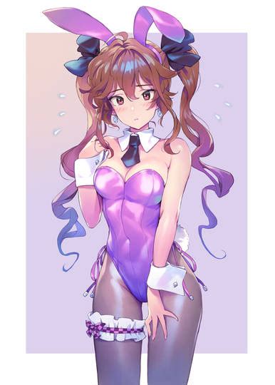バニーはたて KURO