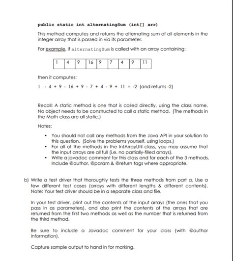 Solved 1 Preliminary Nested Loop Exercises A Tracing No