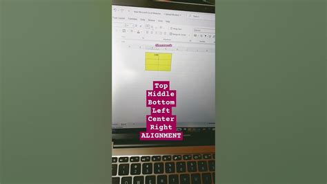Alignments In Ms Excel Newexcel Microsoftexcel Shortcutkeys