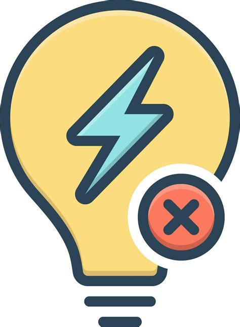 Color Icon For Outage 24870136 Vector Art At Vecteezy