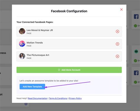 how to display facebook events feed with wp social ninja