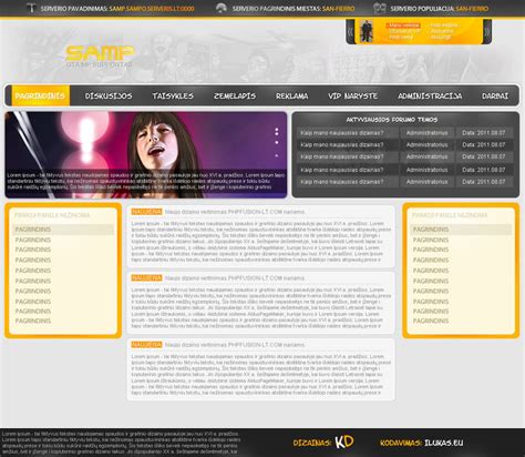 Samp Template By Kwinky On Deviantart