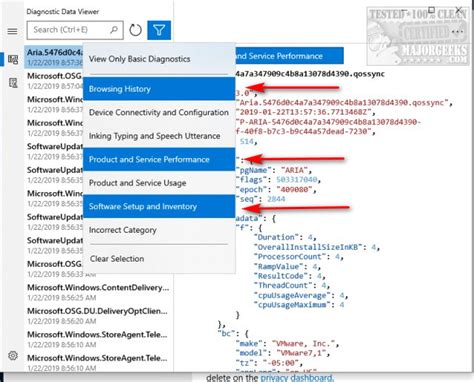 How To Enable And Use Diagnostic Data Viewer In Windows 10 Majorgeeks