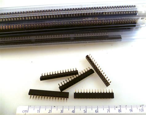 Sil Pcb Mount Header Socket 14 Way 2 54mm Pitch 5 Pieces Oms1 19a Rich Electronics