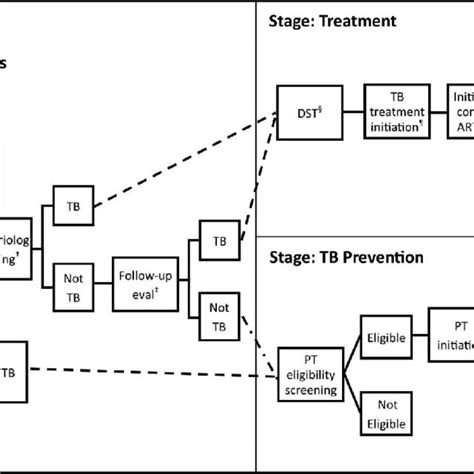3 Stages Of The Hiv Associated Tb Care Cascade Tb Symptom Screening Download Scientific