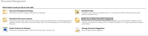 Sharepoint Integration In Microsoft Dynamics 365 Crm Milestone