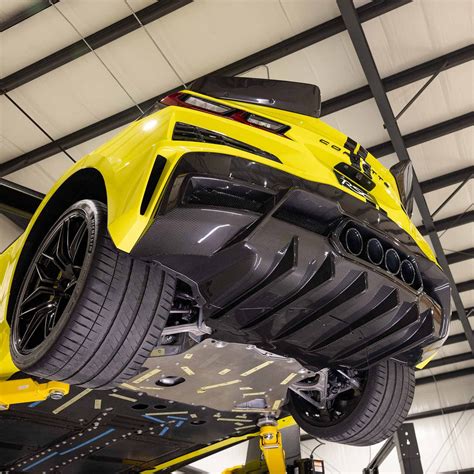 Rsc Z06 Rear Diffuser Package Carbon Fiber Corvette C8 Z06 Coupe And Convertible Racing