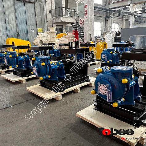 Tobee® Th15x1b Slurry Pumps With Zv Driven Elsa Dou Medium