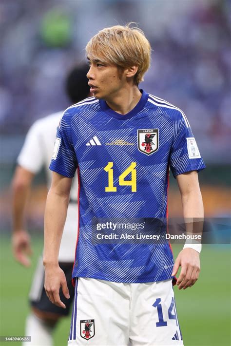Junya Ito Of Japan During The Fifa World Cup Qatar 2022 Group E Match