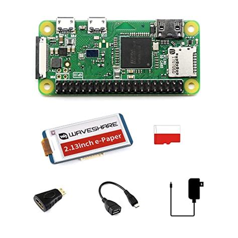 waveshare zero wh package e compatible with raspberry pi with 2 13inch