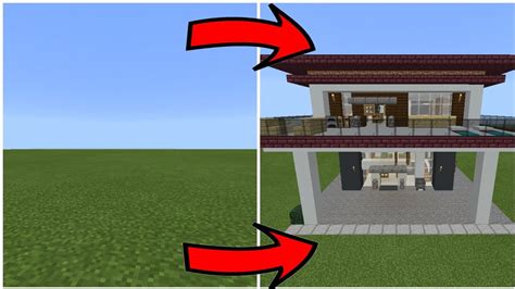 Minecraft How To Spawn Houses [ Instant Structures Addon ] Youtube