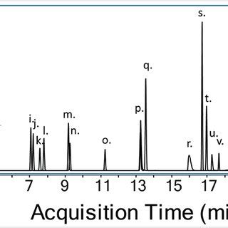 Example Chromatogram For A GC Screening Method For Residual Solvents Download Scientific