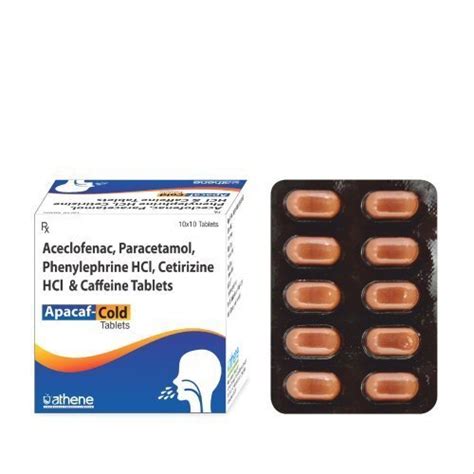 Apacaf Cold Paracetamol Anti Cold Tablet At Best Price In