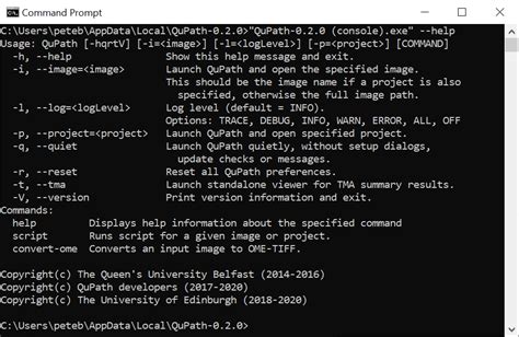 command line — qupath 0 6 0 rc4 documentation