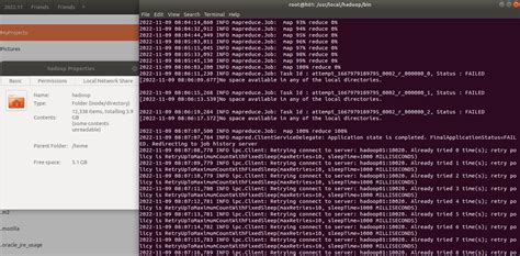 在hadoop伪分布式和集群运行mapreduce时，由于数据量过大而导致任务频频崩溃的辛酸史no Space Available In