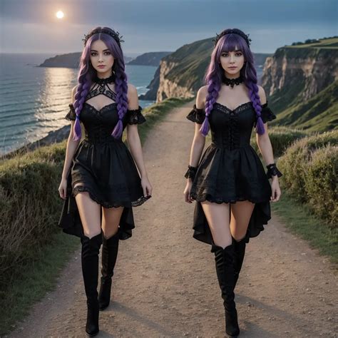 Big Booty Goth Girl Seaart Al Free Al Art Generator