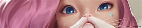 K Da Seraphine Selfie With Cat League Of Legends Lol K Wallpaper Download