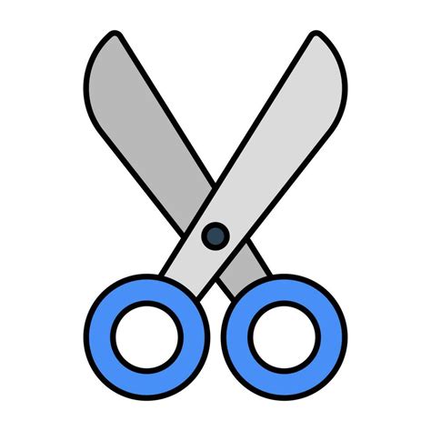 Trendy Vector Design Of Scissors 24152507 Vector Art At Vecteezy