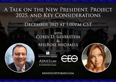 Attorney Corey D Silverstein To Appear On Sex Work Ceo Twitter Space