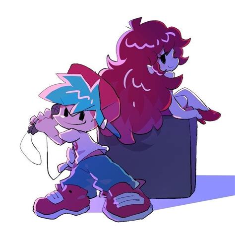 Bf X Gf Friday Night Fright Night Cute Drawings