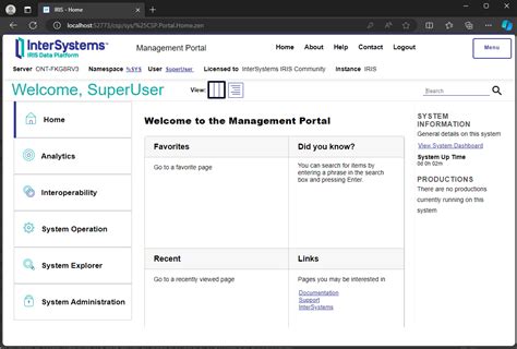 Running IRIS Community Docker Image As A WSL Machine InterSystems