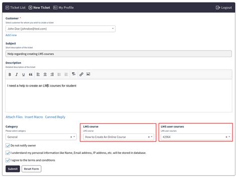 Lms Integration Supportcandy