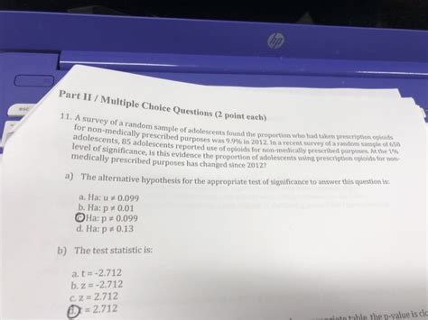 Solved Part Ii Multiple Choice Questions 2 Point Each