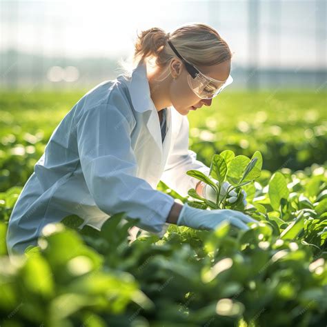 Premium Photo Agricultural Scientist Implementing Innovative Methods
