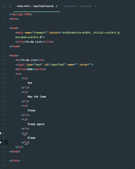 Learning Webdev Simple Todo List Part 1 Html And Css By Og Waheedee Medium