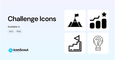 Challenge Icon Packs Free Download In Svg Png